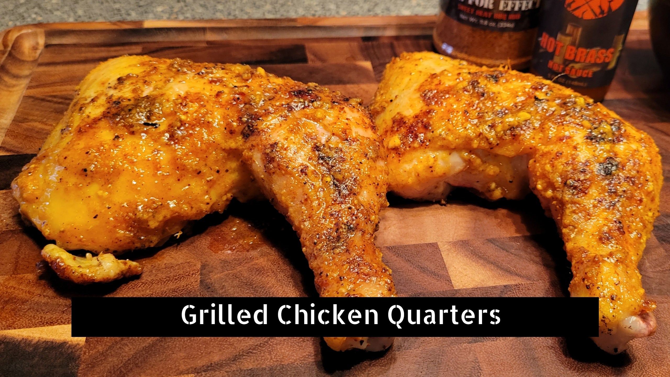 Grilled Chicken Leg Quarters – Burn Pit BBQ